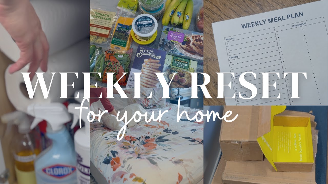 WEEKLY RESET ROUTINE l How a Personal Assistant Resets a Household ...
