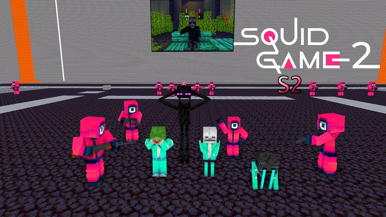 Monster School : SQUID GAMES S2 PART 2 Challenge - Minecraft Animation ...