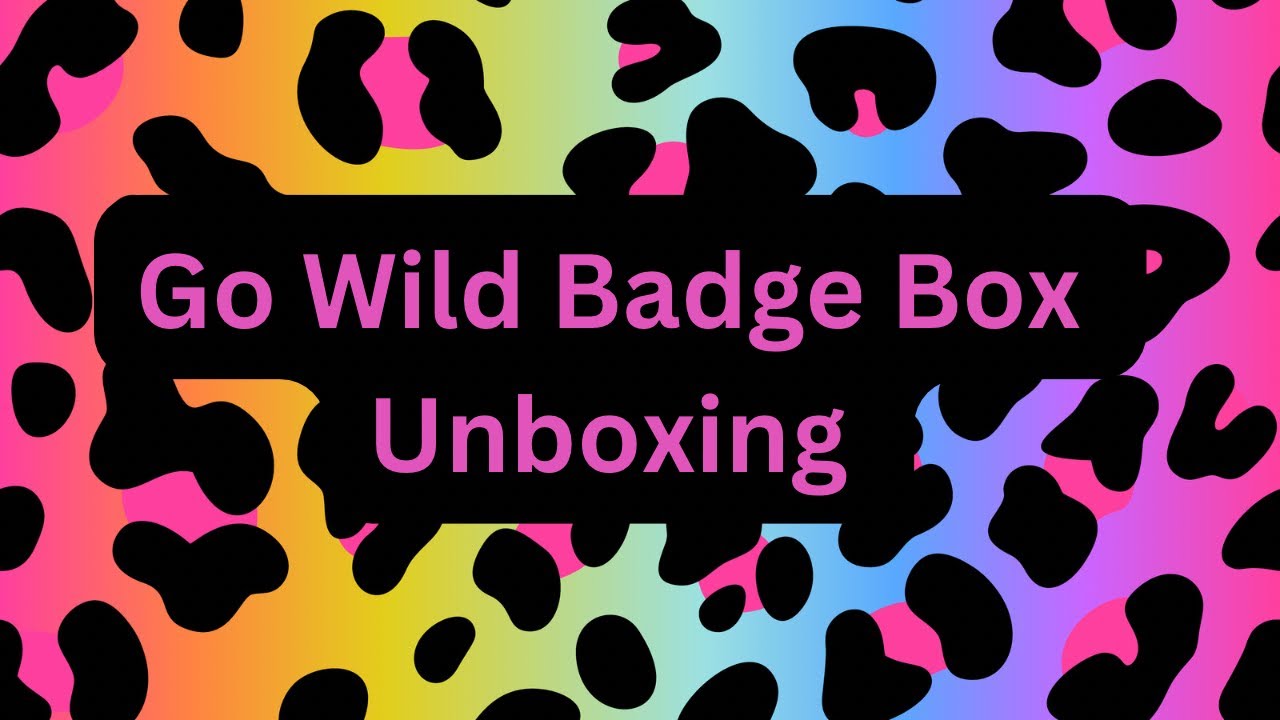 Unboxing |Go Wild Dallas Badge Box - YouTube