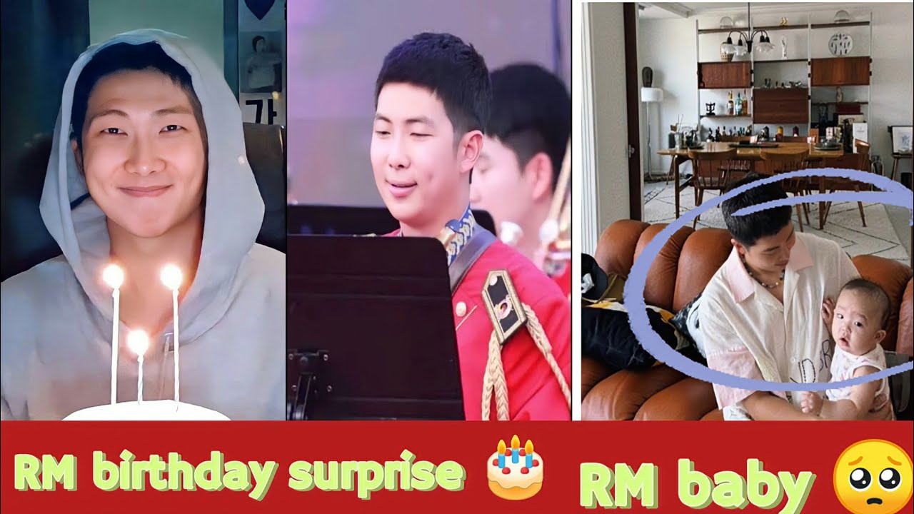 RM Birthday Surprise 🎉 | ARMY Shocked 😱 | Is RM Married? 💍 - YouTube