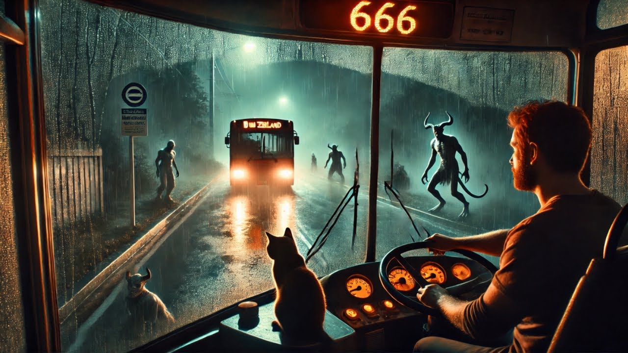 Night Bus Haunted Route 666 Horror in New Zealand - YouTube