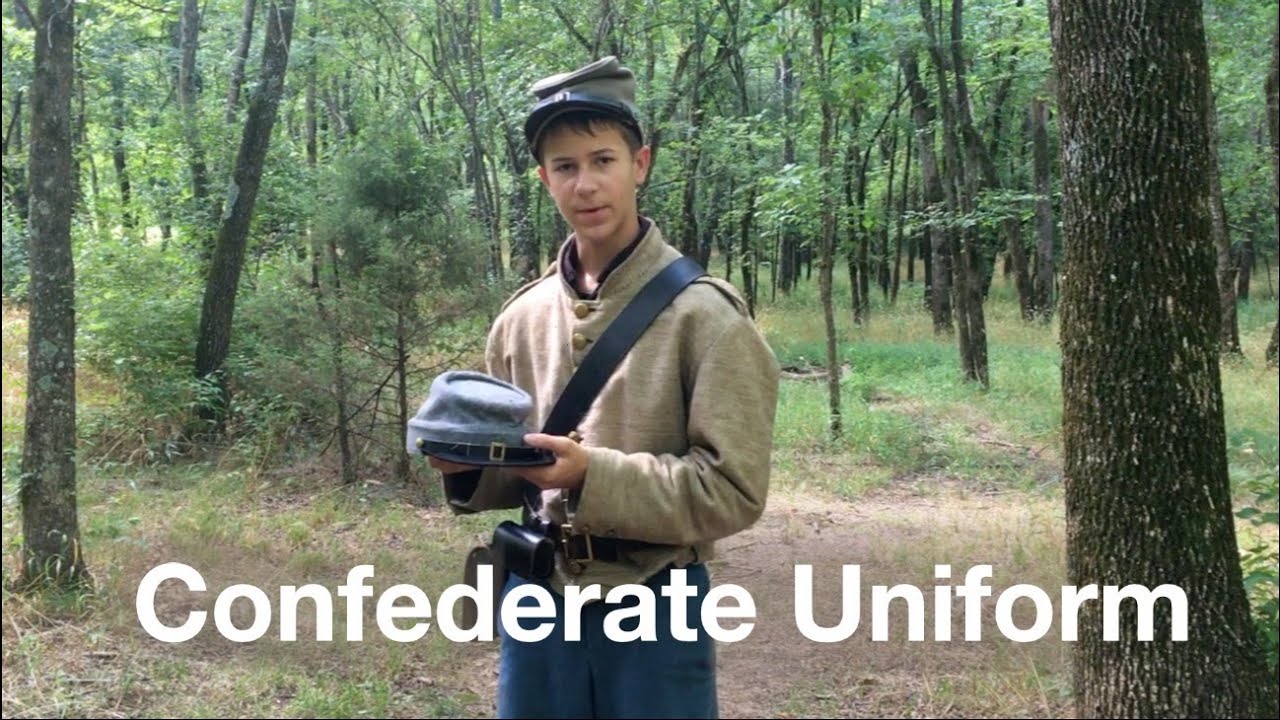 Civil War Confederate Uniform - YouTube