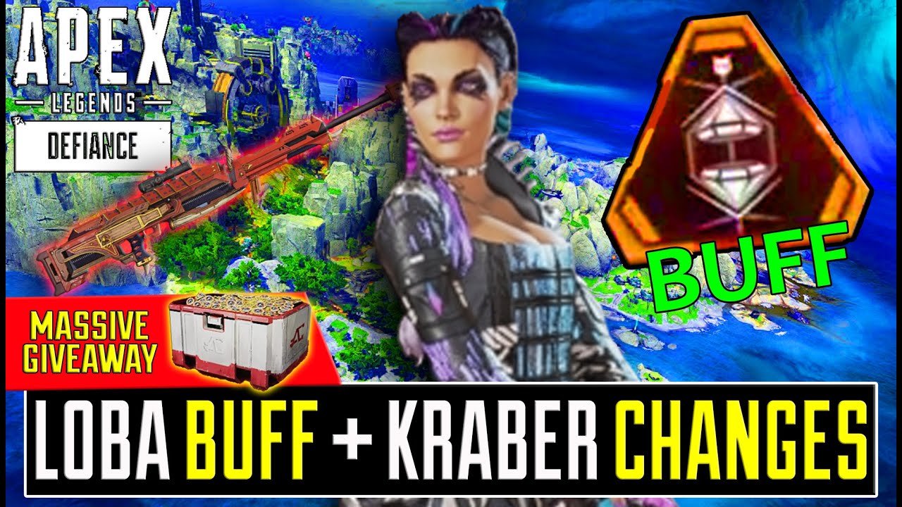 Apex Legends NEW Loba ULTIMATE Ability BUFF + Kraber Changes CONFIRMED ...