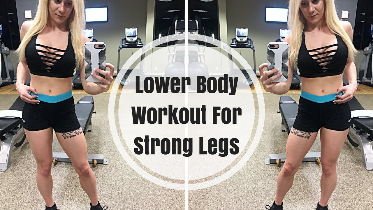 Leg Workout For Women At Home | Strong & Lean Leg Circuit - YouTube