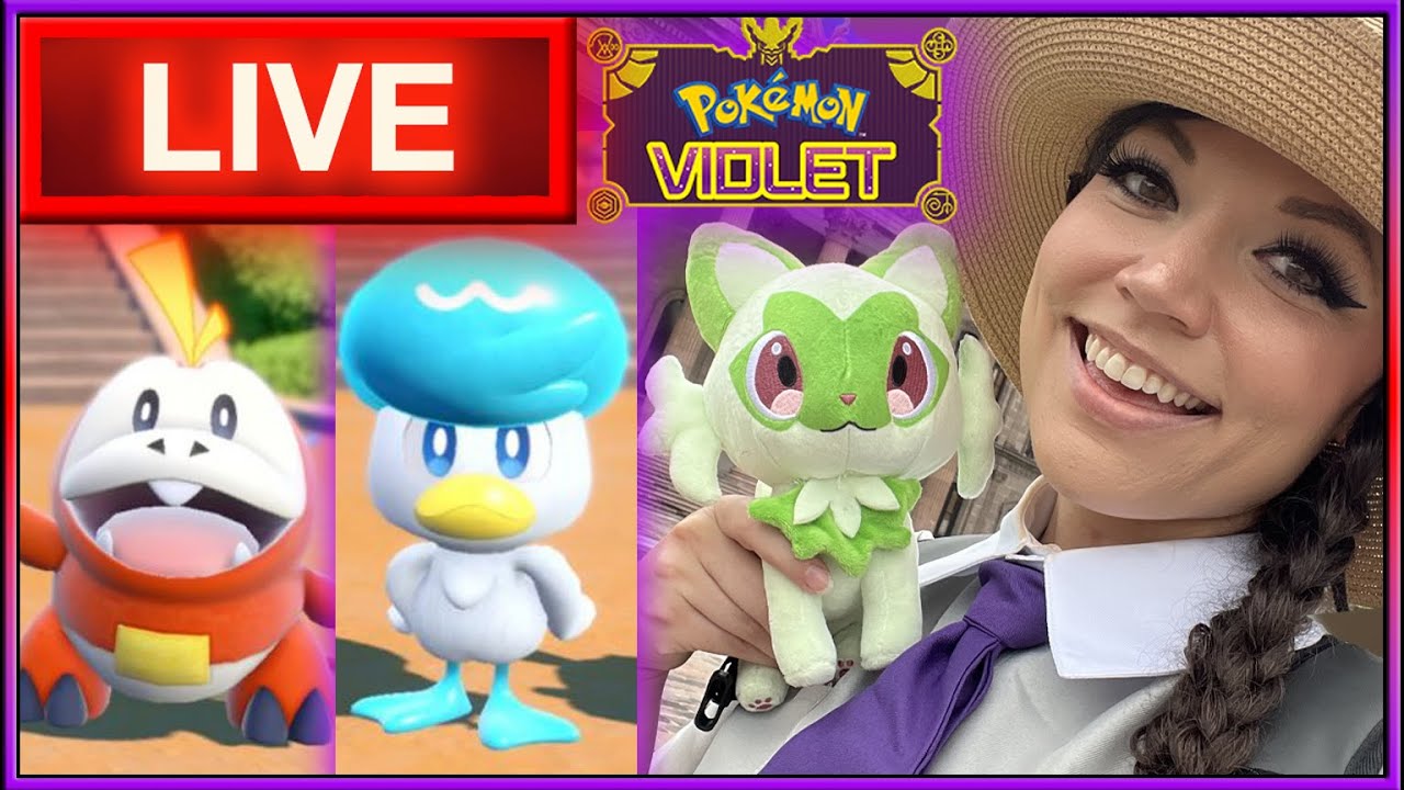 BEGINNING POKÉMON VIOLET & CHOOSING MY STARTER! [Pokémon Scarlet/Violet ...