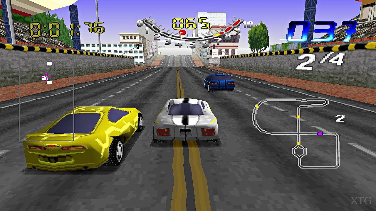 San Francisco Rush: Extreme Racing PS1 Gameplay HD (Beetle PSX HW ...