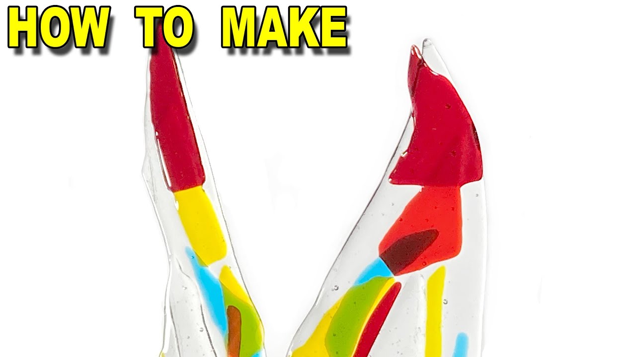 Can You Go With The Flow, Fused Glass Art, Project Tutorial - YouTube