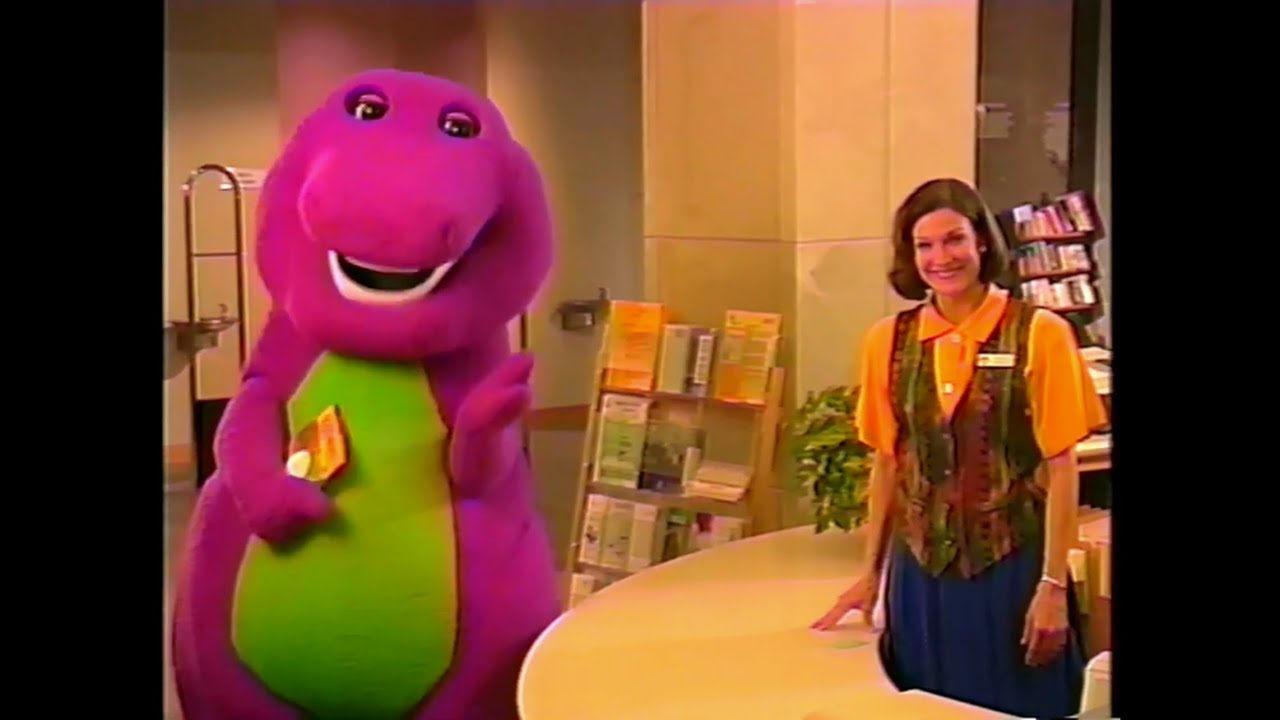 Barney Home Video: I Love To Read With Barney (1993) - YouTube