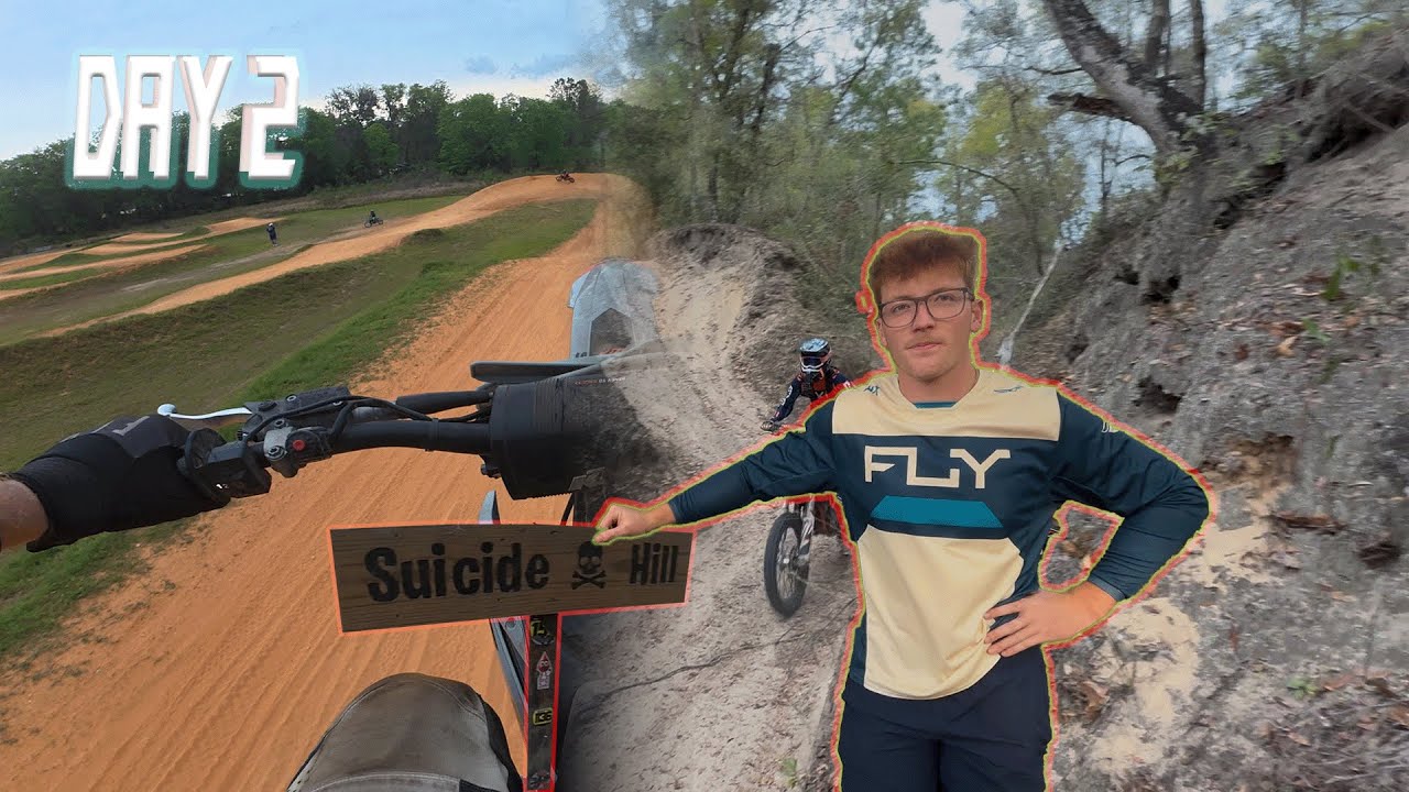 Croom Day 2 Track & Trails (multiple crashes) - YouTube