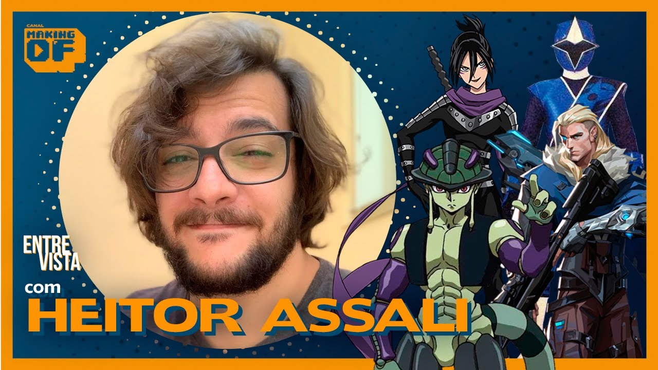 DUBLADOR HEITOR ASSALI | A voz do Sova (Valorant) e do Meruem (Hunter x ...