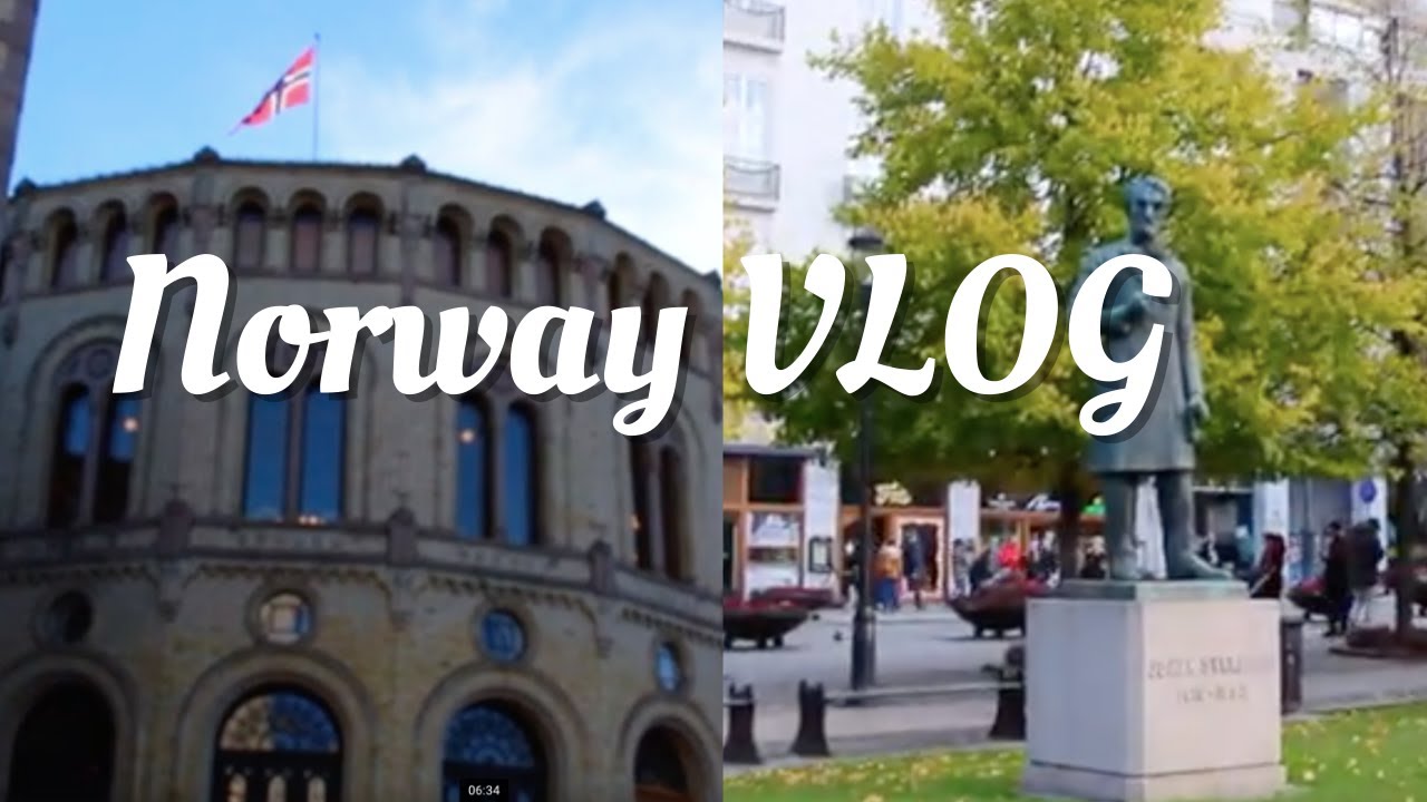 [Norway VLOG] Karl Johans Gate, Stortinget & Hard Rock Cafe in Oslo ...
