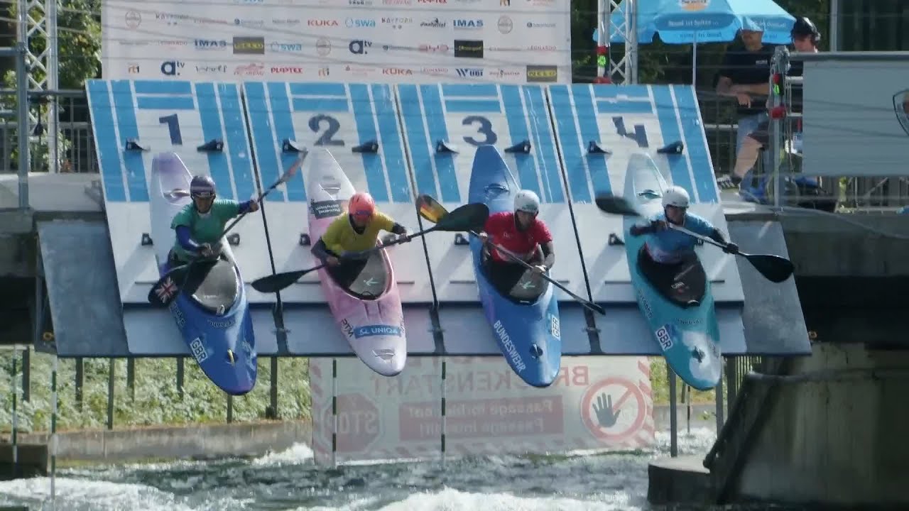 Women's Kayak Cross Final / 2025 ICF Canoe Slalom World Cup Augsburg ...
