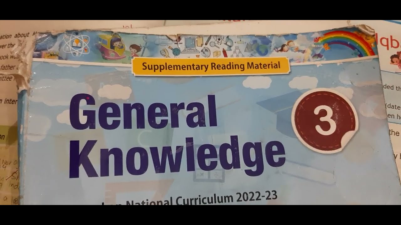 General Knowledge|| GRADE 3 || UNIT 7 ''Allama Muhammad Iqbal ...