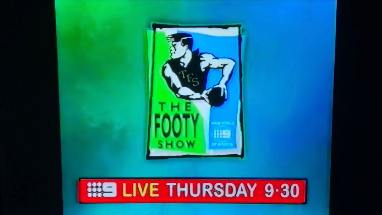 Channel Nine AFL Footy Show Promo 1999 - YouTube