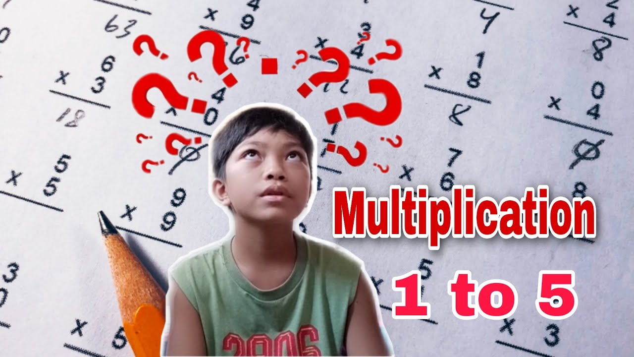 Multiplication 1 to 5 | Roanne Zyjan C. - YouTube
