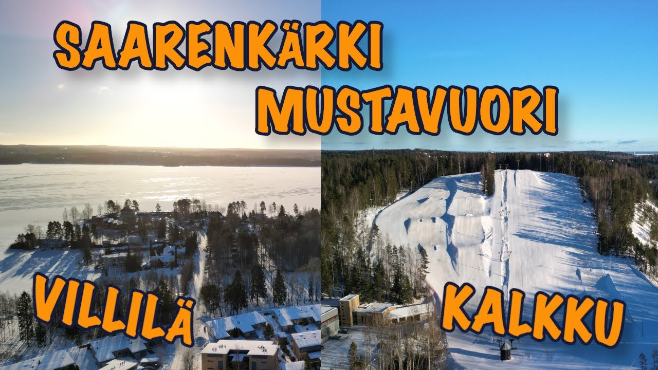 Tampere drone 4K, Mustavuori, Saarenkärki, Villilä, Kalkku - YouTube