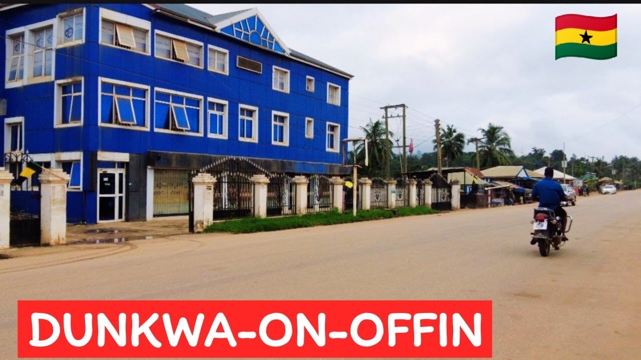 Real Street Life in Dunkwa-On-Offin | Exploring a Vibrant Town in Ghana ...