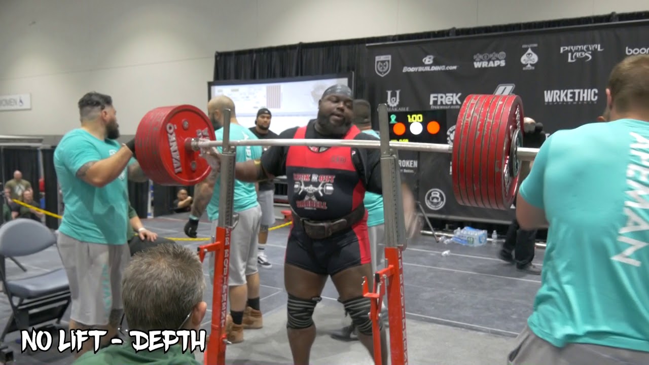 BEAST | US Open 2018 | Squats Attempts - YouTube