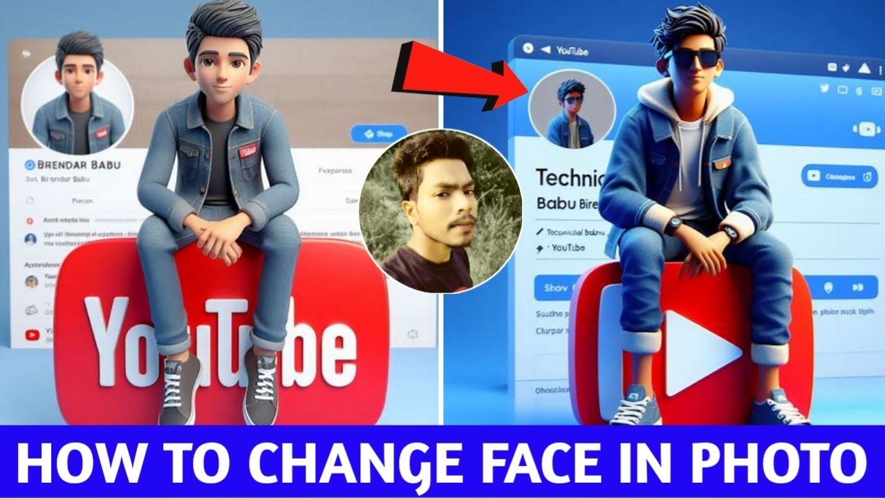 How To Change Face In Photo || bing Image Creater || How To Swap Into ...