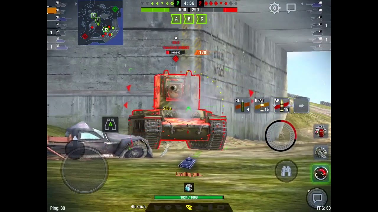 WoT Blitz Game Play - SP1C - YouTube