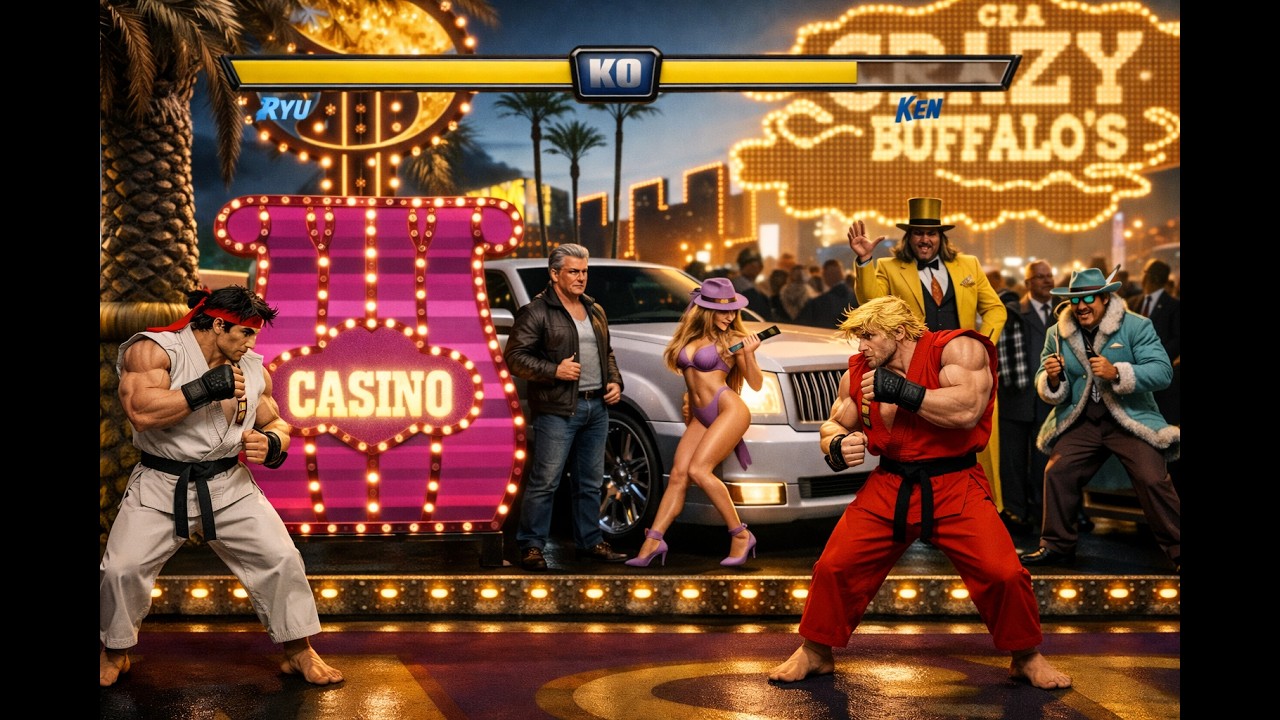 Street Fighter in Real Life? AI recreates Ryu and Ken as flesh-and ...