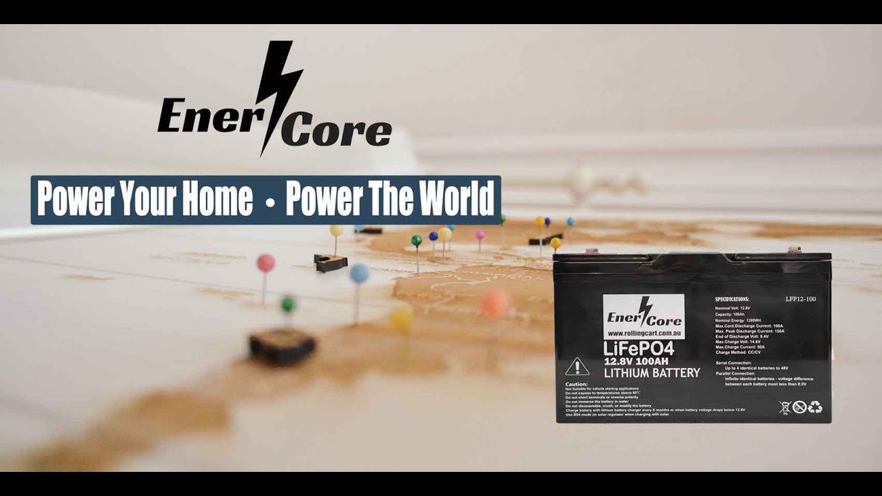 EnerCore Lithium Battery 12V 100Ah Capacity Testing Video - It has 103 ...