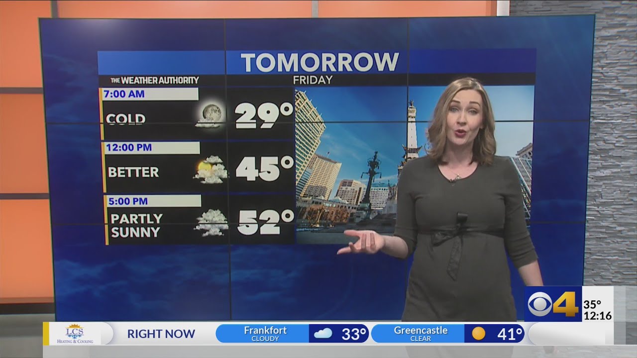 Krista forecasts near record warmth for the weekend - YouTube