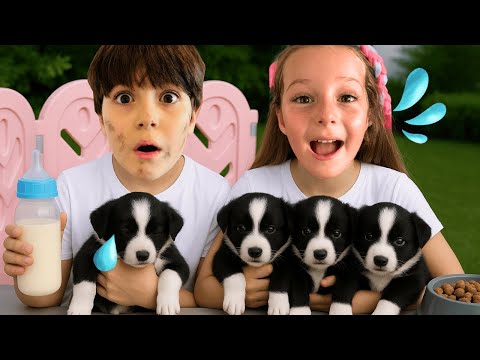 ADANIN KÖPEĞİ DOĞUM YAPTI! YAVRU KÖPEKLER NEREYE SAKLANDI!