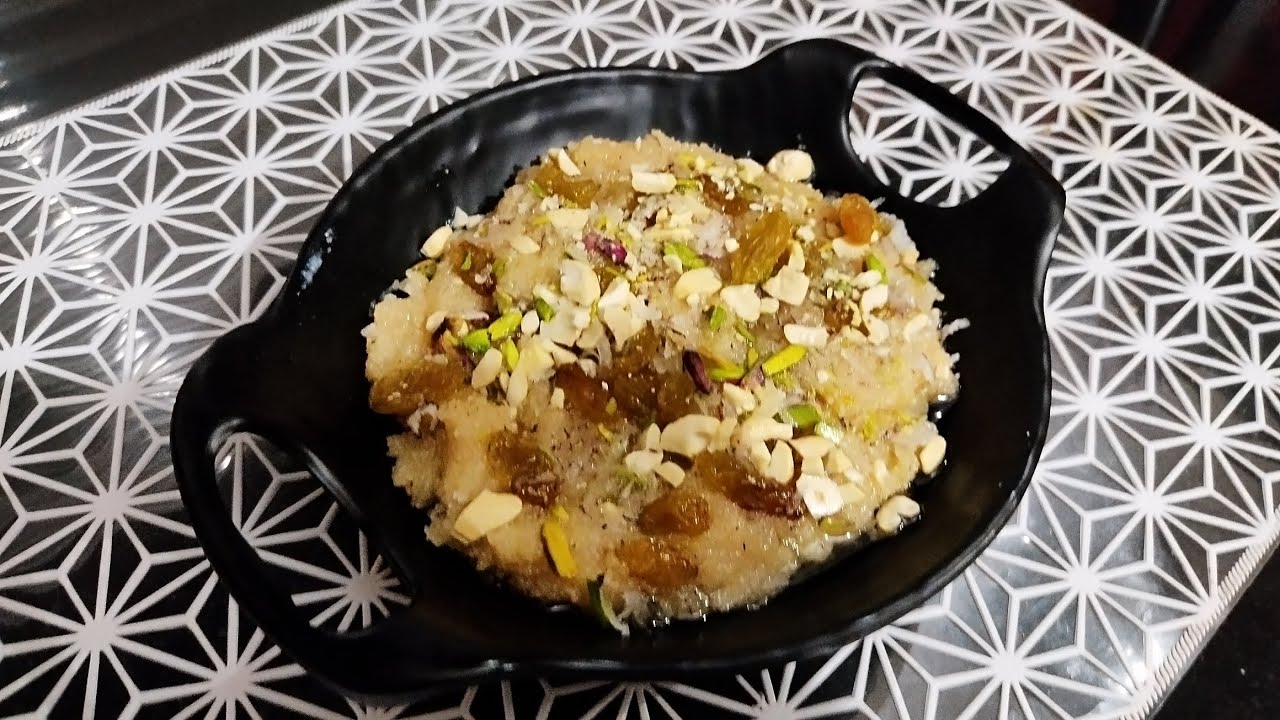 tasty and quick 😋 | rawa halwa | recipe - YouTube