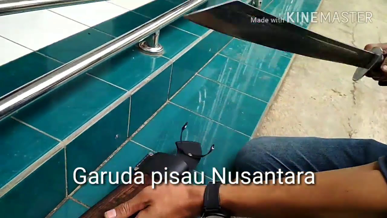 Golok Patimura full batik ( Garuda pisau Nusantara) - YouTube