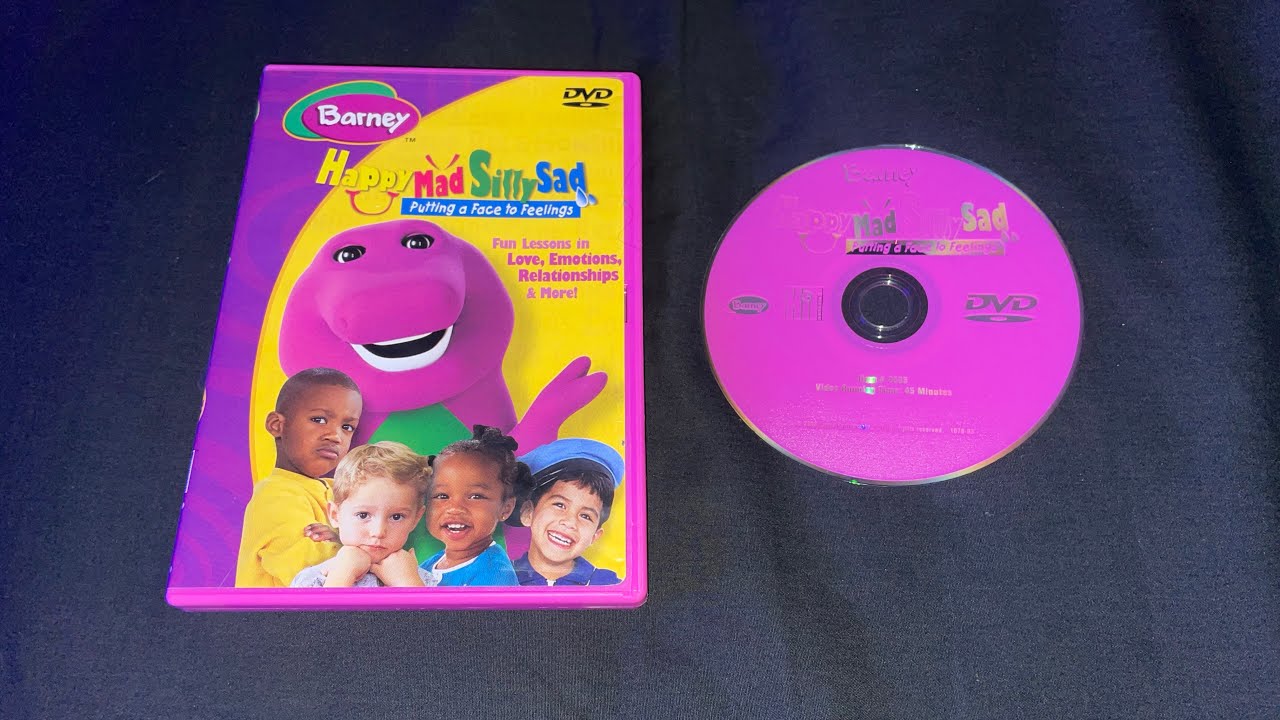 Opening To Barney: Happy, Mad, Silly, Sad 2003 DVD - YouTube