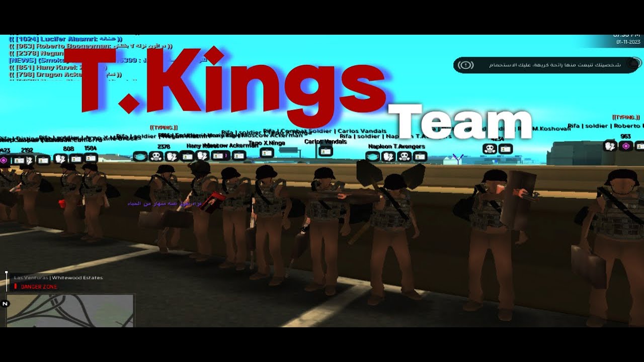 T.Kings Team ☠ [MTA:SA Wnash Time RolePlay] - YouTube