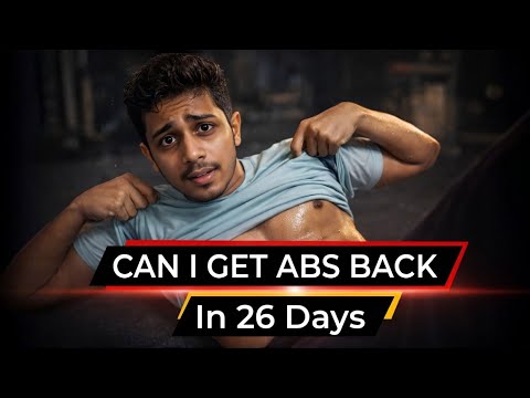 Can You Get ABS in 26 DAYS? 🤔| My ABS Transformation - YouTube
