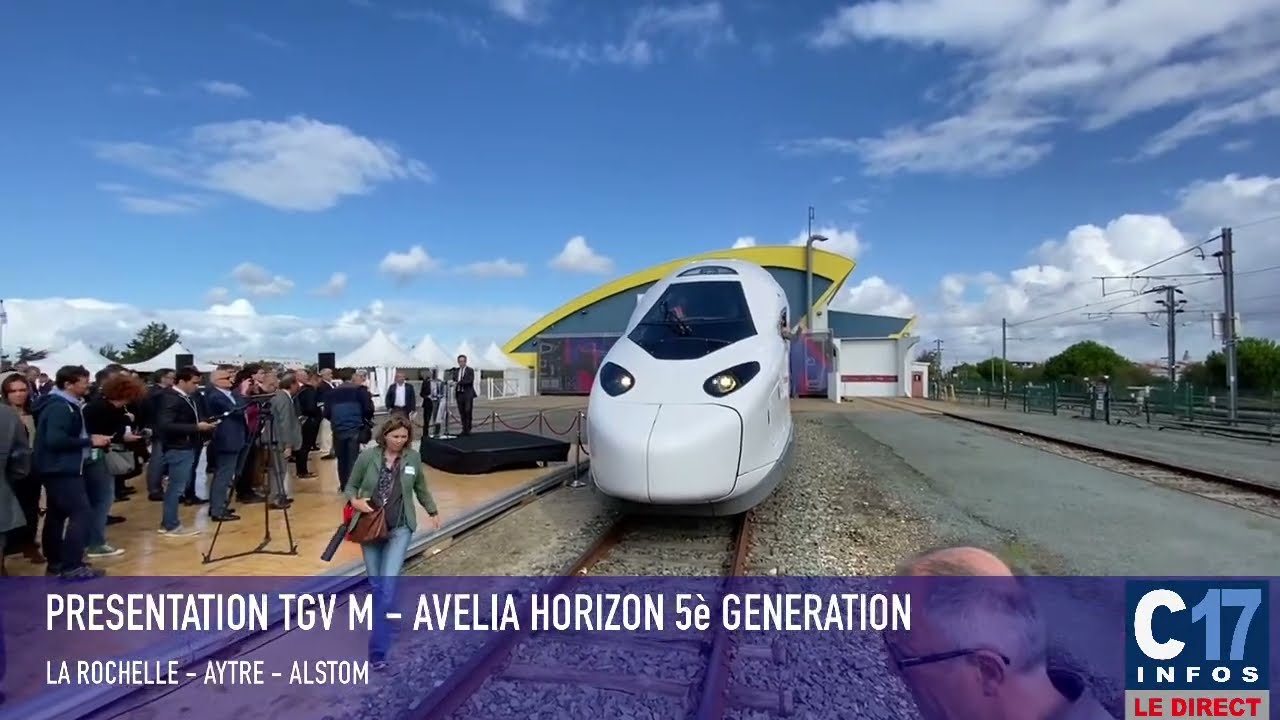 ALSTOM présentation TGV M - YouTube
