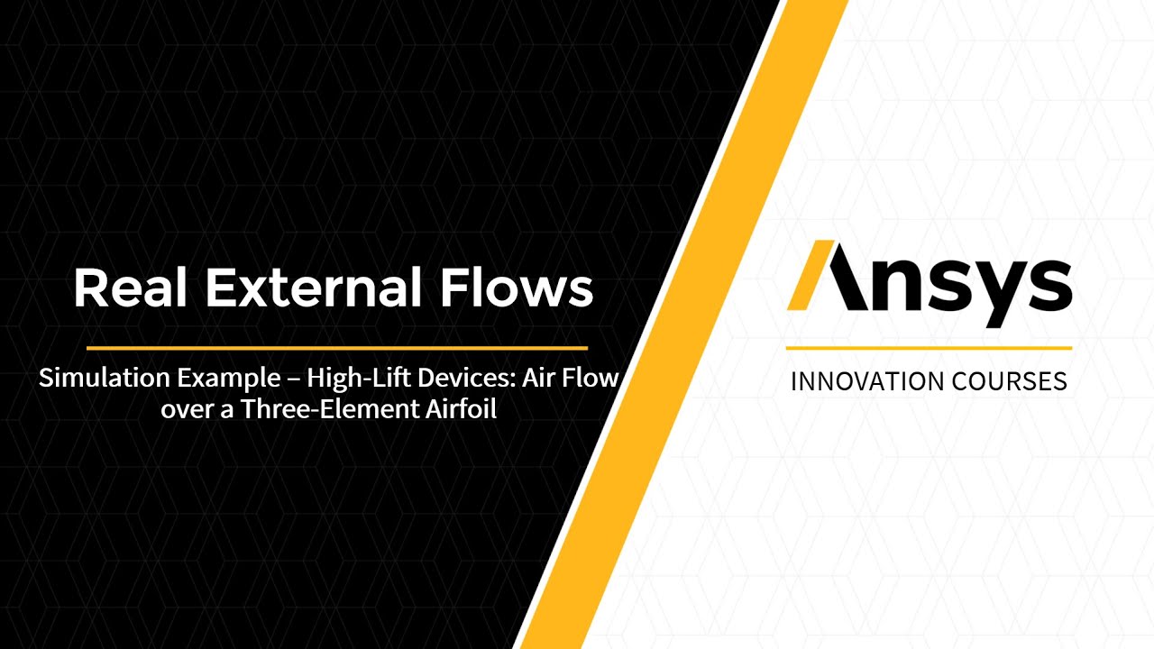 High-Lift Devices: Air Flow Over a Three Element Airfoil — Simulation ...