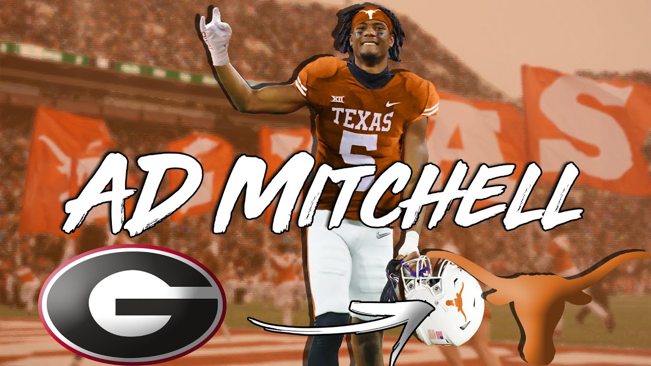 AD Mitchell transfers to Texas | How does the former Georgia WR fit in ...