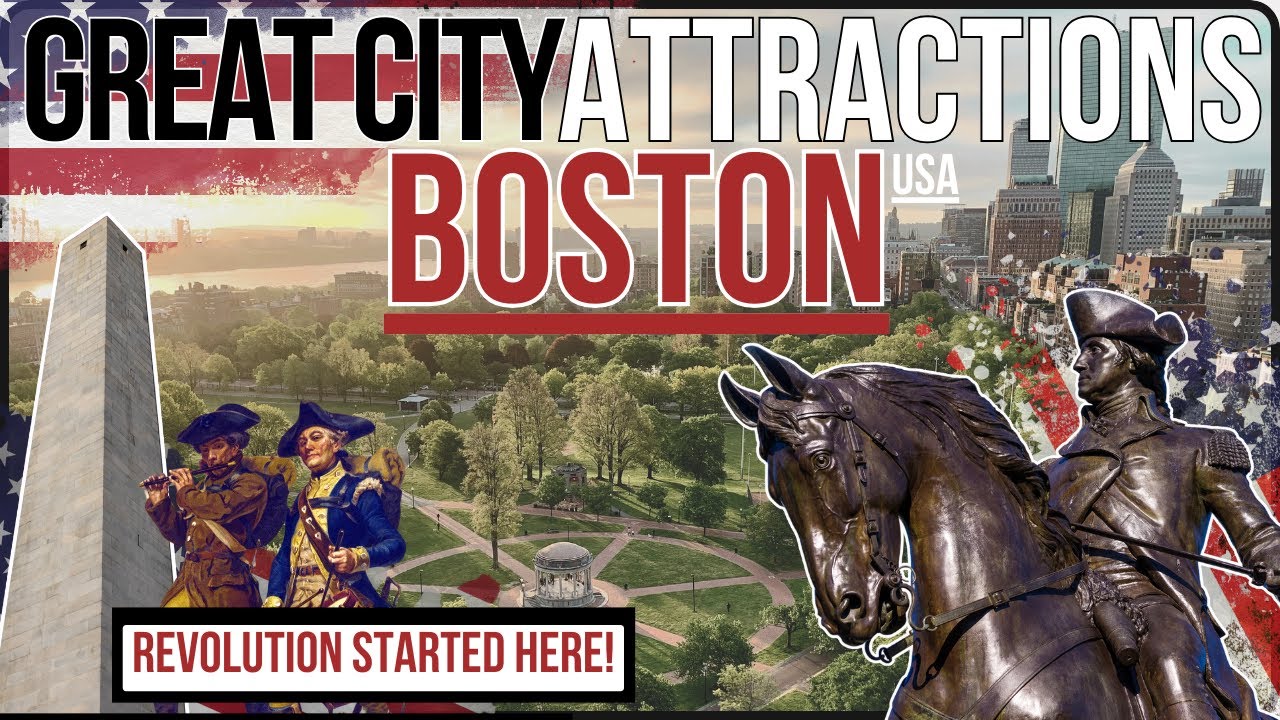 The VERY BEST BOSTON Tourist Attractions - Independence started here! # ...