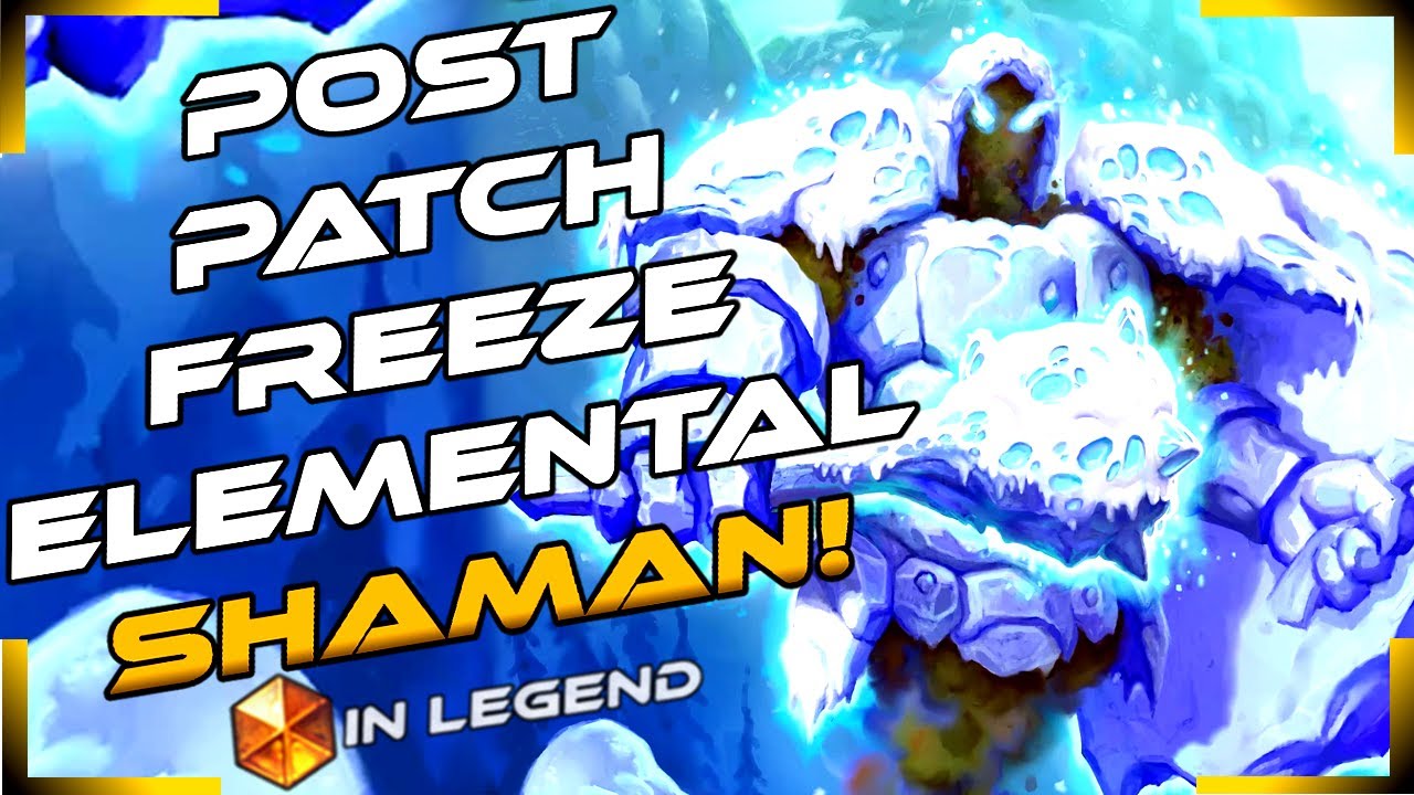 Post Patch Freeze Elemental Shaman In Legend - Fractured in Alterac ...