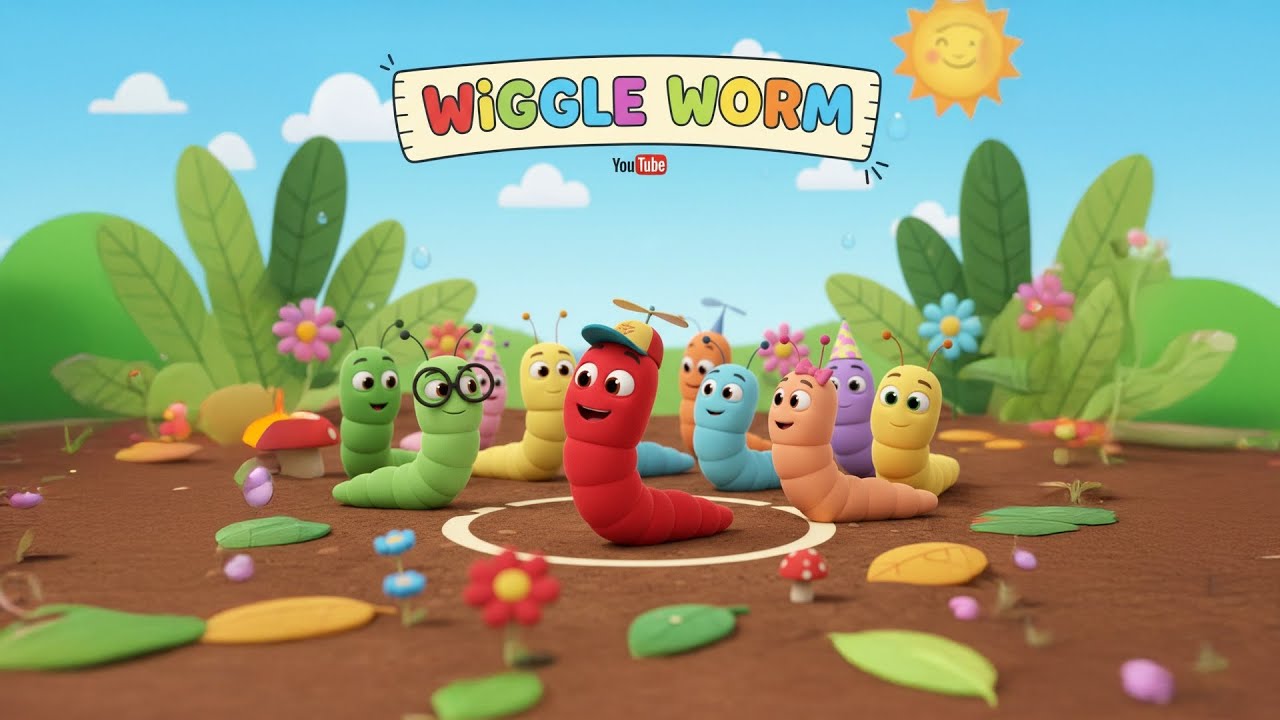 Wiggle Worms! 🐛 Let's Move & Groove! - YouTube
