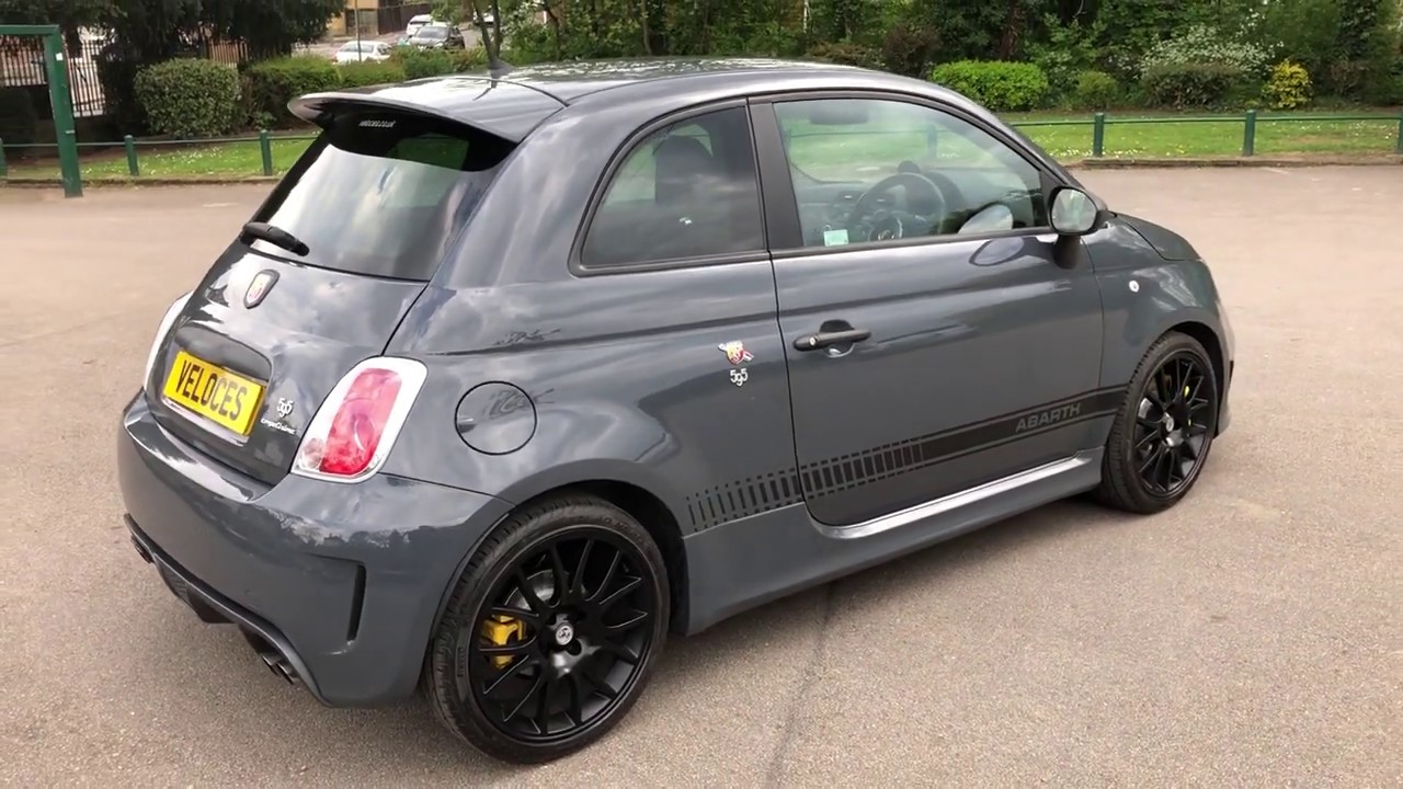 ABARTH 595 COMPETIZIONE IN CIRCUIT GREY WITH ASCARI TUNING PACKAGE FOR ...