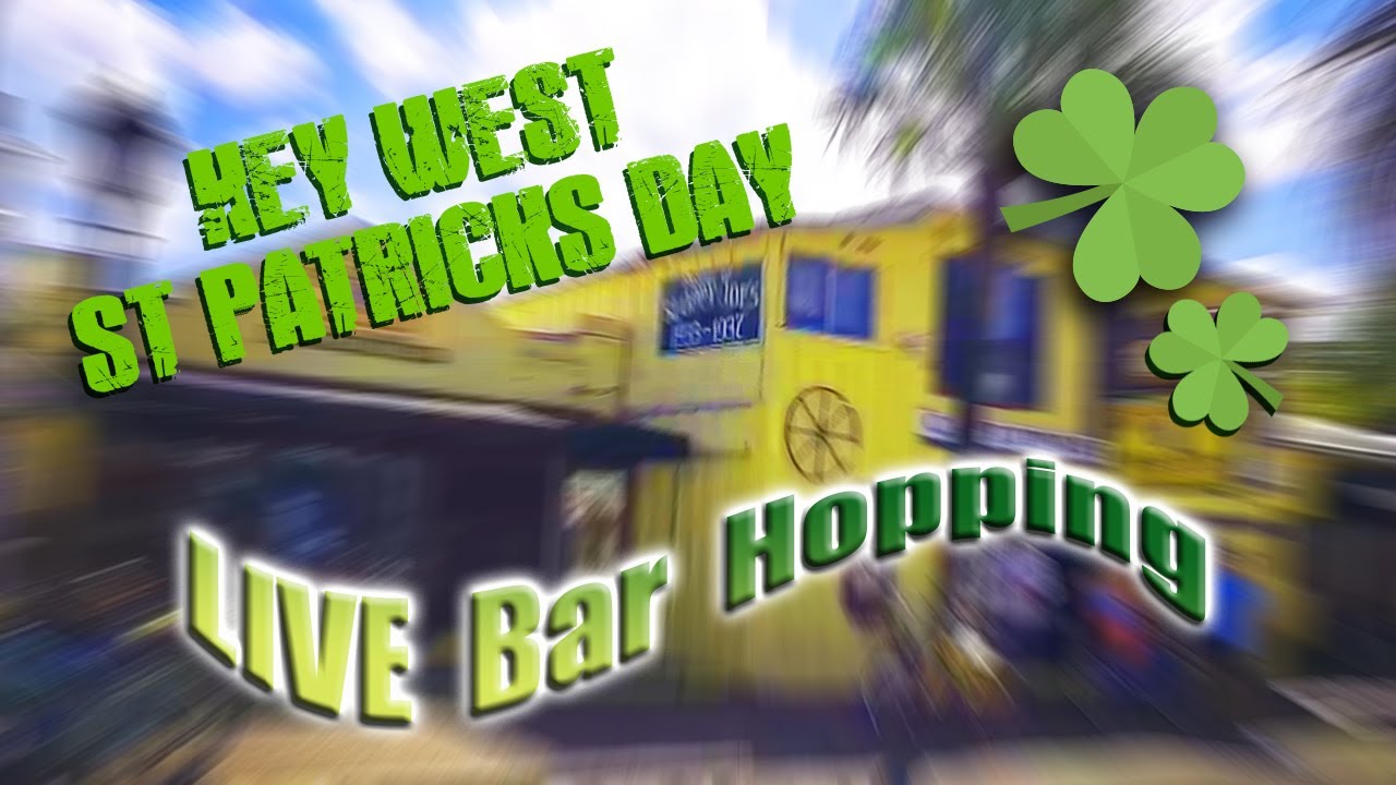 ☘️Key West St Patrick's Day Duval St Bar Stroll 2024- LIVE STREAM ☘️ ...