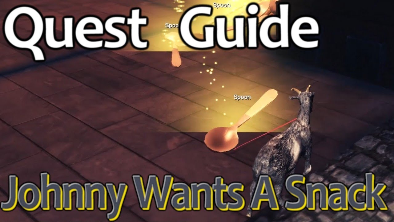 "Goat Simulator" - MMO DLC - Johnny Wants A Snack (Full Quest Guide ...
