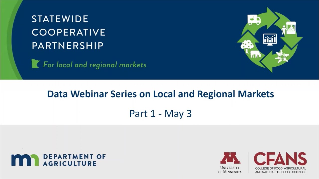 Statewide Cooperative Partnership Data Webinar #1 - YouTube