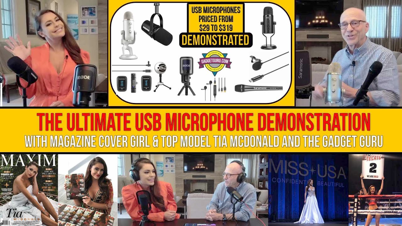 The Ultimate USB Microphone Demonstration using the Mevo Start system ...