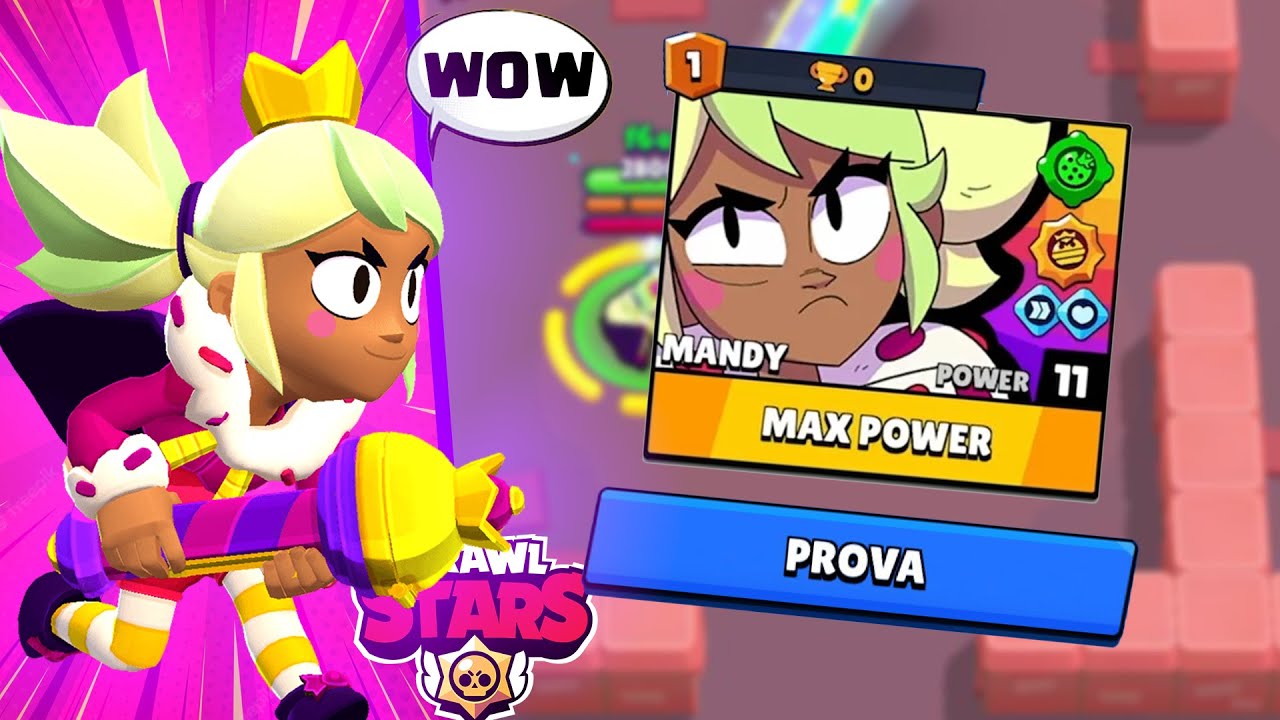 Provo il NUOVO BRAWLER Mandy su Brawl Stars - Brawl Stars ITA - YouTube