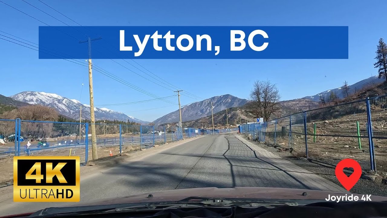 Lytton, BC Dashcam - The town that burned down - YouTube