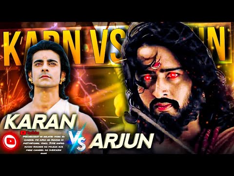 Karan vs Arjun | Mahabharat me kon shaktishali tha | Mahabharat karna ...