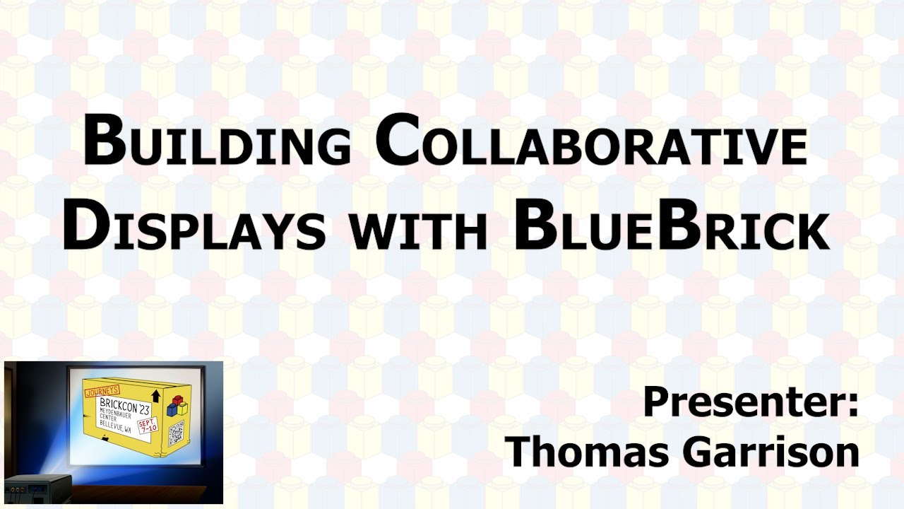 Building Collaborative Displays with BlueBrick - YouTube