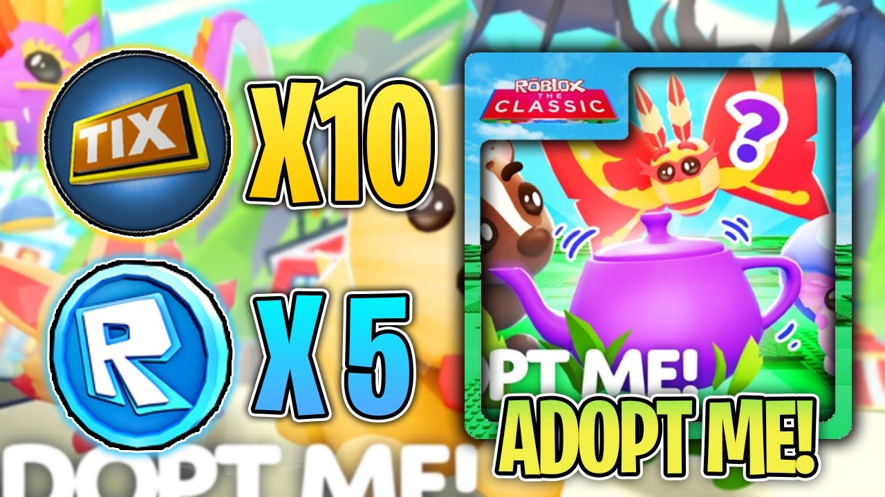 CÓMO CONSEGUIR 5 TOKENS y 10 TIX en ADOPT ME! | EVENTO ROBLOX THE ...