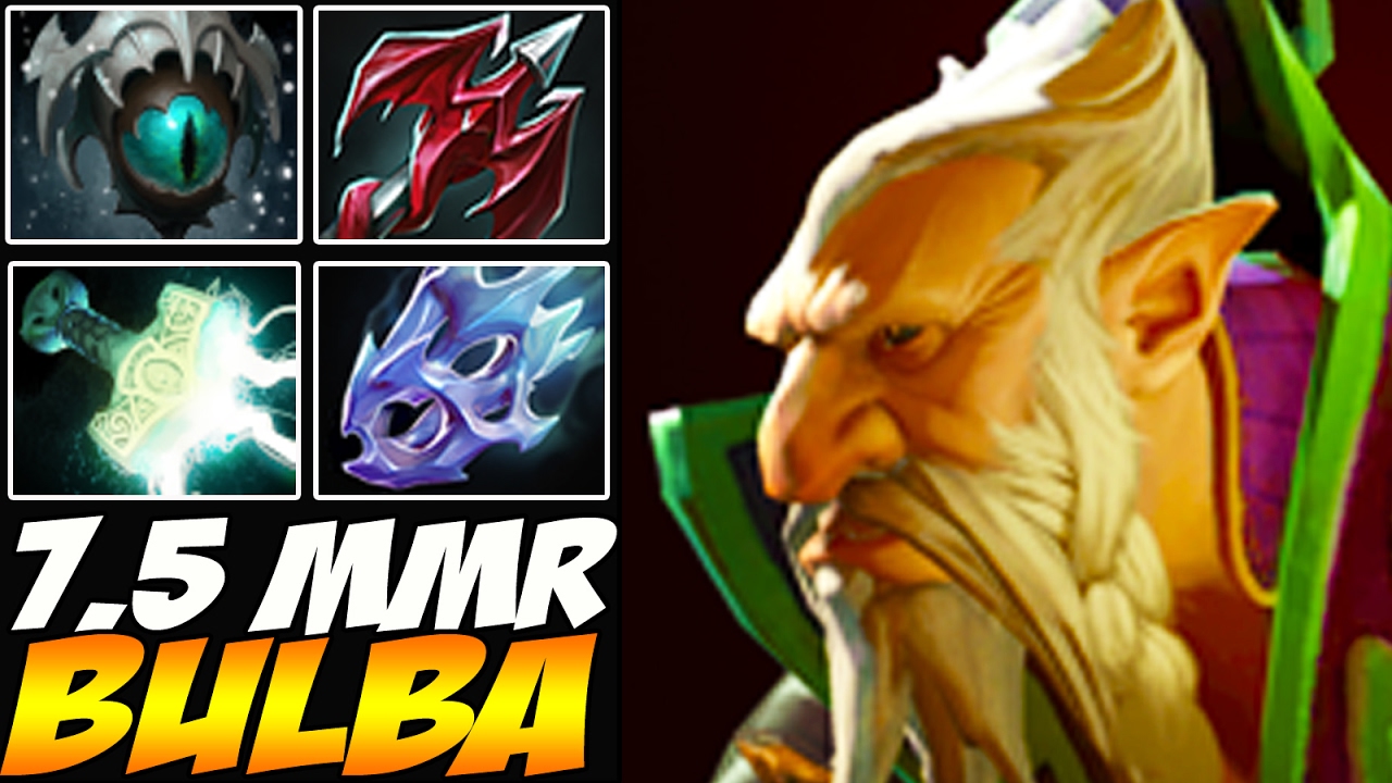 BuLba 7500 MMR Plays Lone Druid withou items in bear - Dota 2 - YouTube